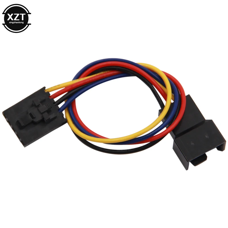 2pc-lot-5-Pin-4-Wire-Interface-Computer-CPU-Case-Fan-Connector-Cable ...
