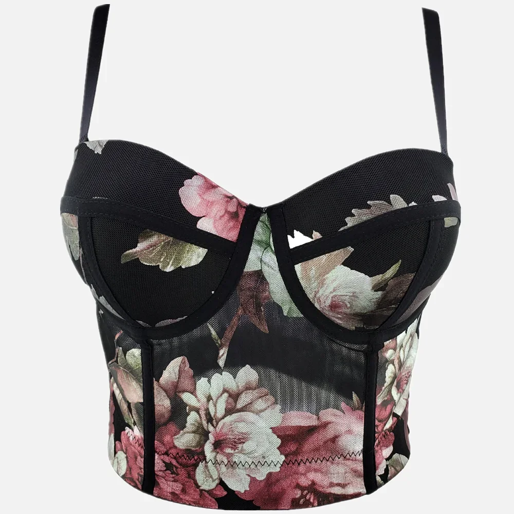 Summer Push Up Bra Women Tops Sexy Shaper Bustier Ladies Corset Clothes ...
