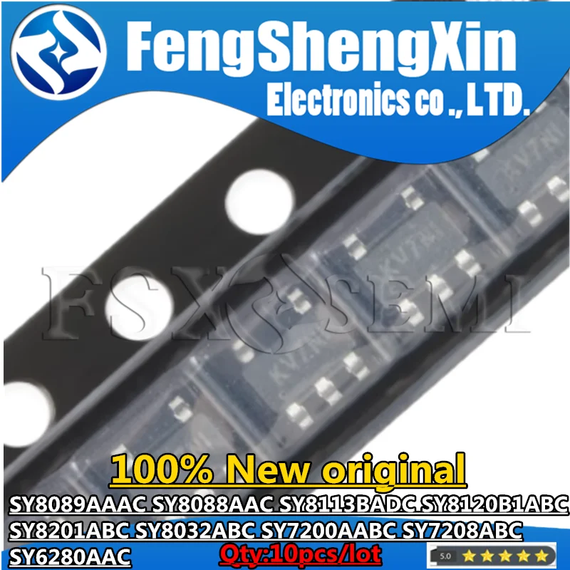 10PCS-SY8089AAAC-SOT23-5-SY8089-SOT-SY8089AAC-SY8089A-SY8088AAC-SY8088 ...