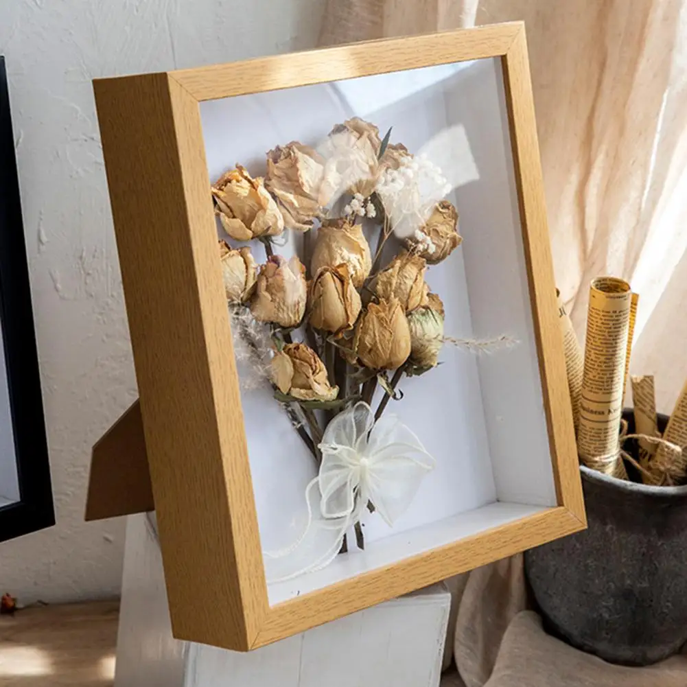 Dried-Flower-Collection-Display-Frame-3D-Photo-Frame-Glass-Picture ...