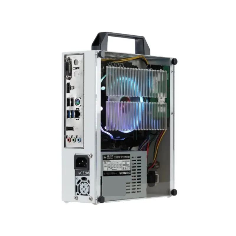 SGPC-Core-Display-Mini-ITX-Chassis-K29-K30-Portable-A4-Portable-Side-Transparent-Chassis-matx ...