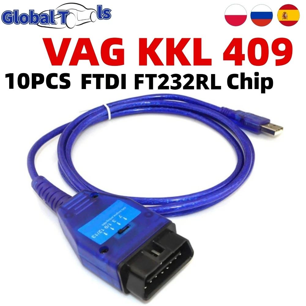 10PCS-FTDI-FT232RL-Chip-VAG-KKL-FIAT-ECUSCAN-for-Fiat-Auto-Diagnostic ...