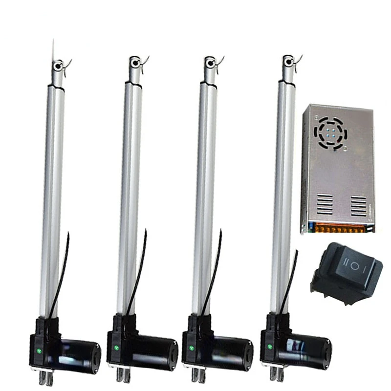Synchronized-Motion-600mm-1000mm-Stroke-Length-4-Linear-Actuators-for ...