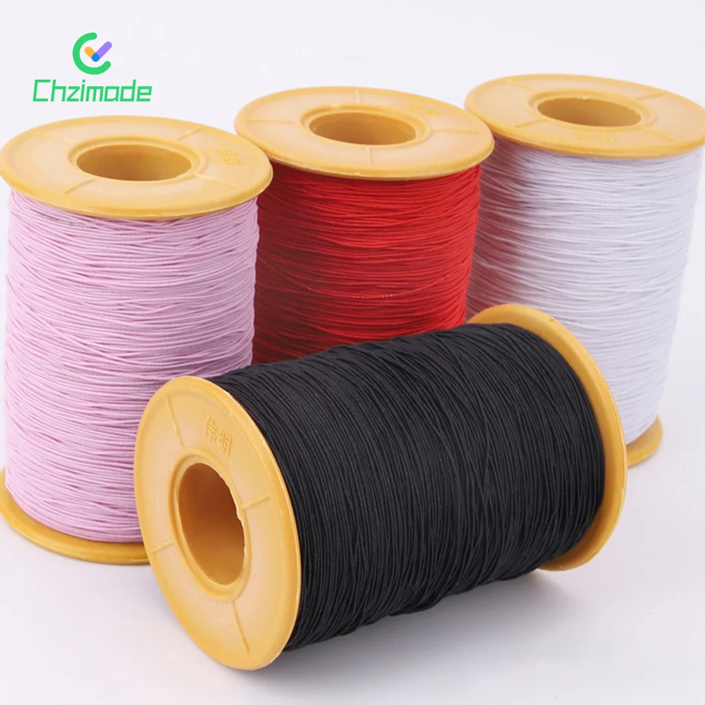 1-Roll-400m-Elastic-Sewing-Bottom-Thread-0-45mm-Tag-Rope-DIY-Sewing ...