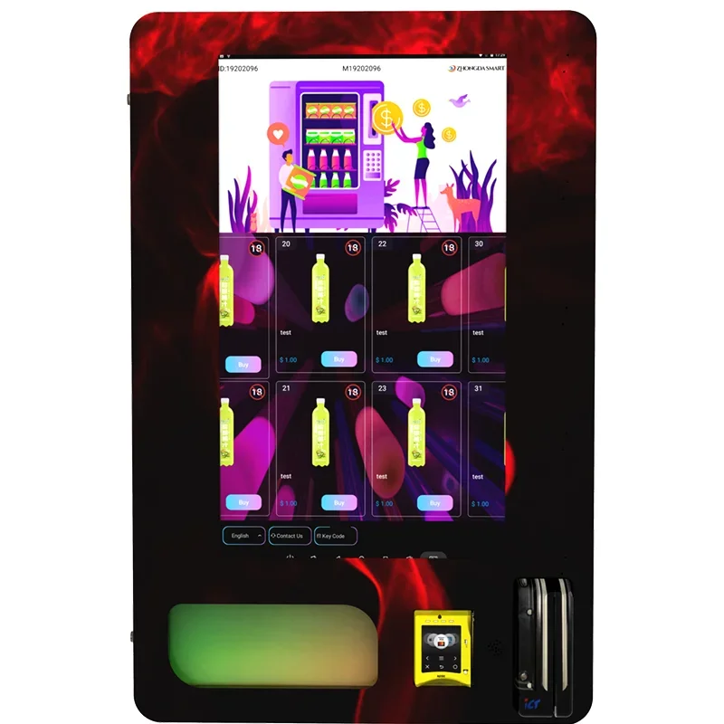 y wholesale smart Wall mounted Vending Machine with Age Verification ...