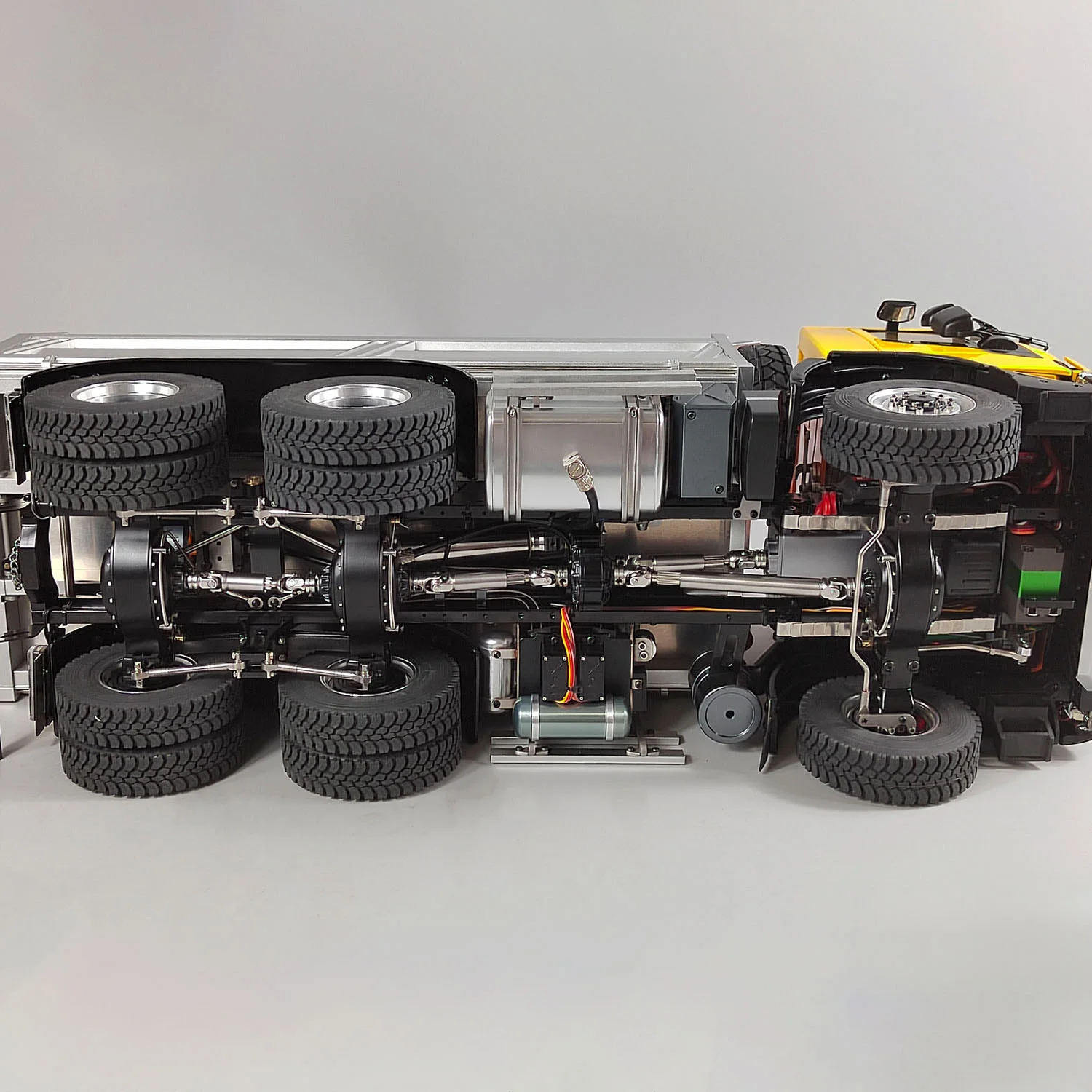 RC Dumper 6x6 1/14 Metal Hydraulic Tipper Truck Remote Control Car ...