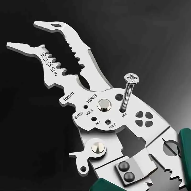 Eletricista-Fio-Decapagem-e-Pressionando-Alicadores-Cotovelos-Espec ...