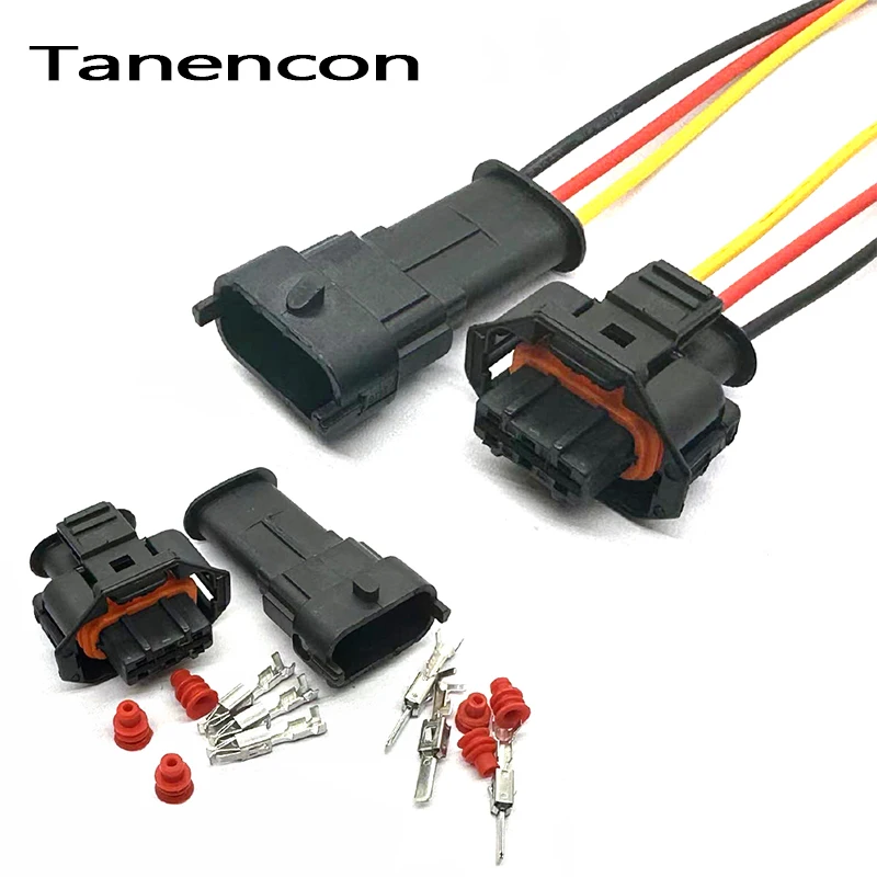 1-Set-3-Pin-Automotive-MAP-Sensor-Plug-1928403966-1928300599-Diesel ...