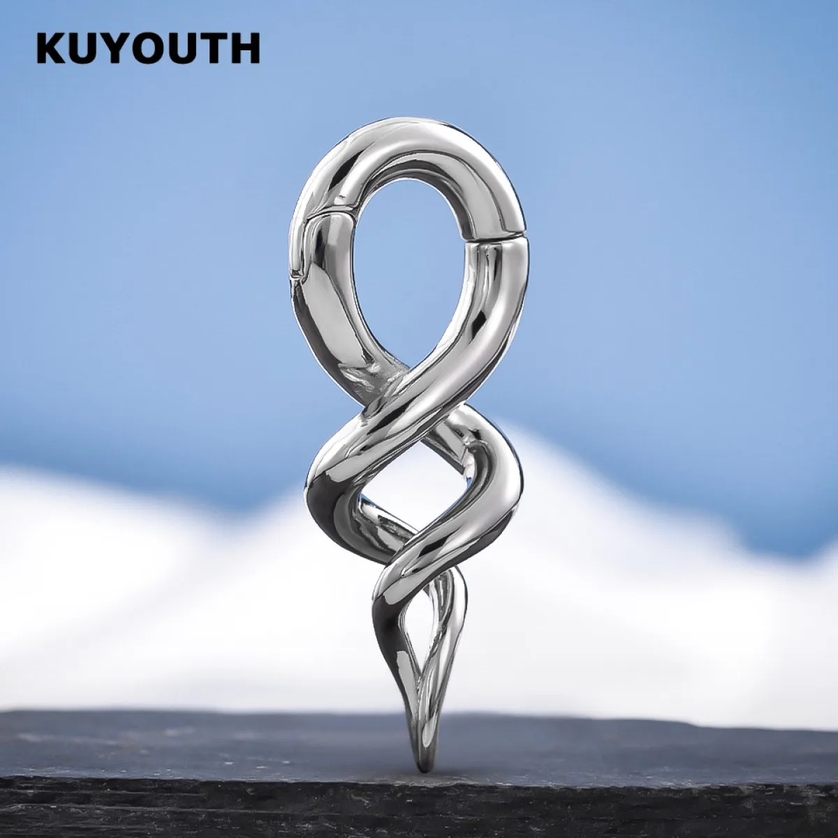 KUYOUTH-Copper-Spiral-Ear-Weight-Gauges-Stretchers-Body-Piercing ...