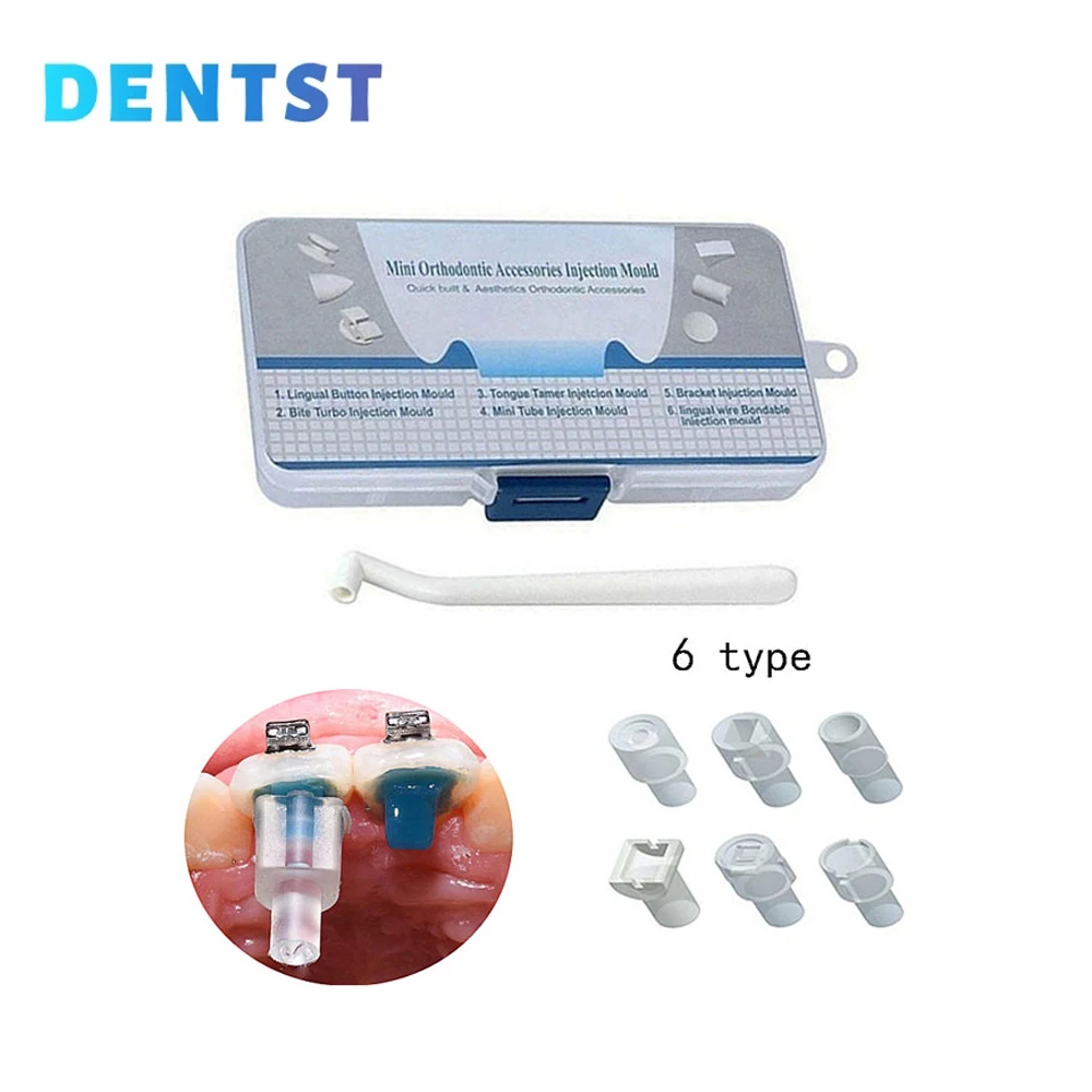 Dental Orthodontic Mini Molding Mold Injection Mould Lingual Button 1 ...