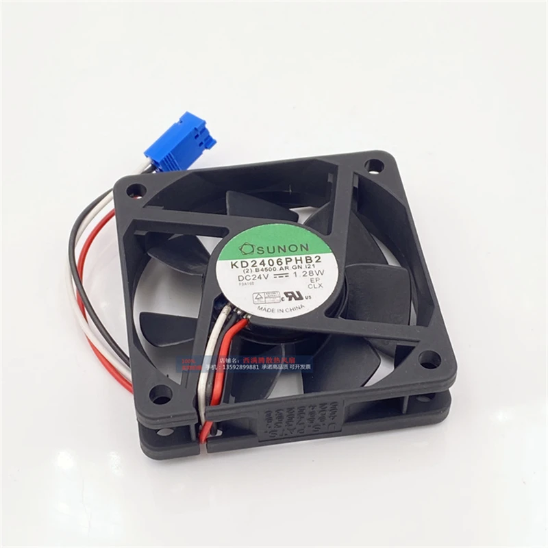 original for sunon frequency converter fan 6cm 6015 KD2406PHB2 24V 1 ...