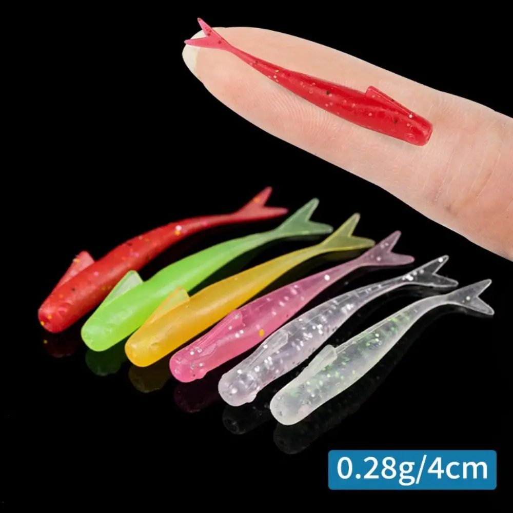 15PCS-Outdoor-TPE-Fishing-Soft-Lures-4cm-6-Colors-Artificial-Lures ...