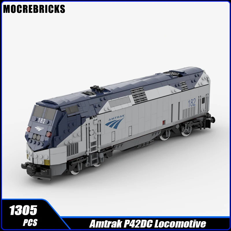 MOC-105020-City-Railway-Train-Amtrak-P42DC-Locomotive-Building-Block ...