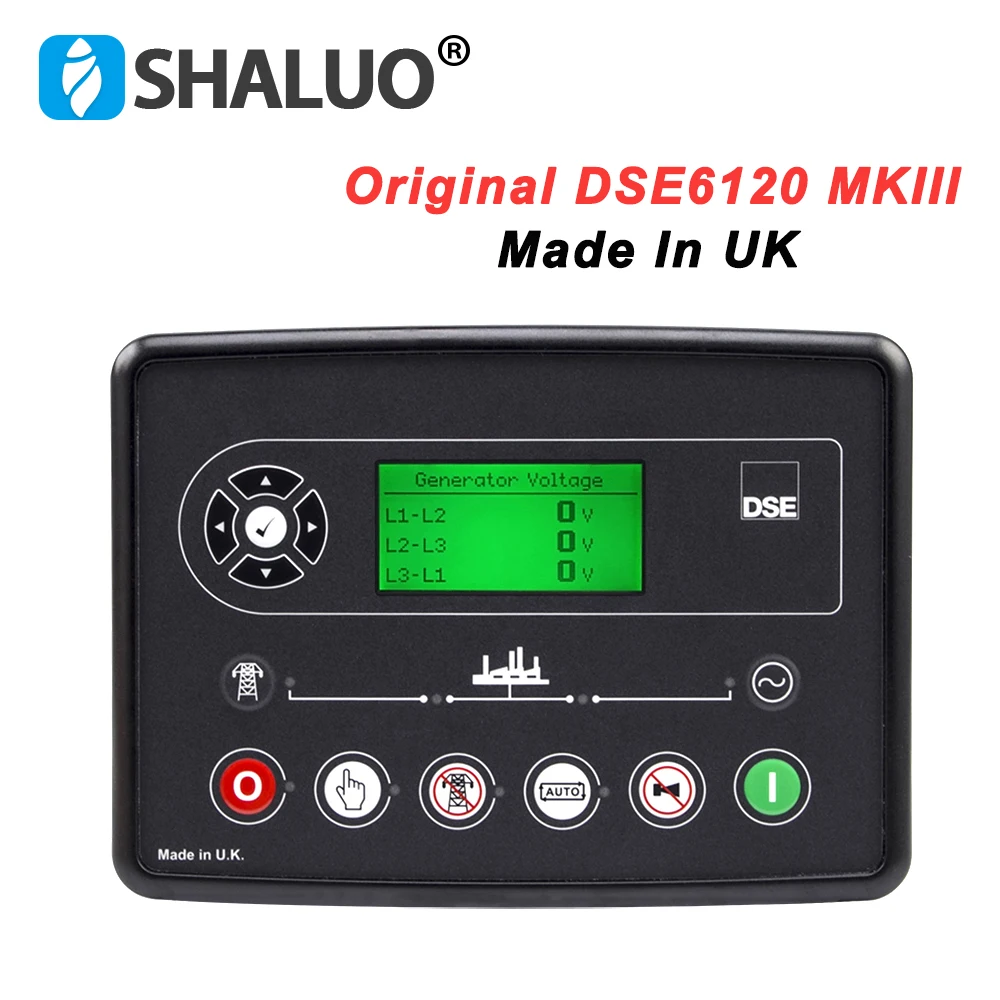 Original-Deep-Sea-DSE6120-MKIII-AMF-Auto-Stop-Generator-Controller ...