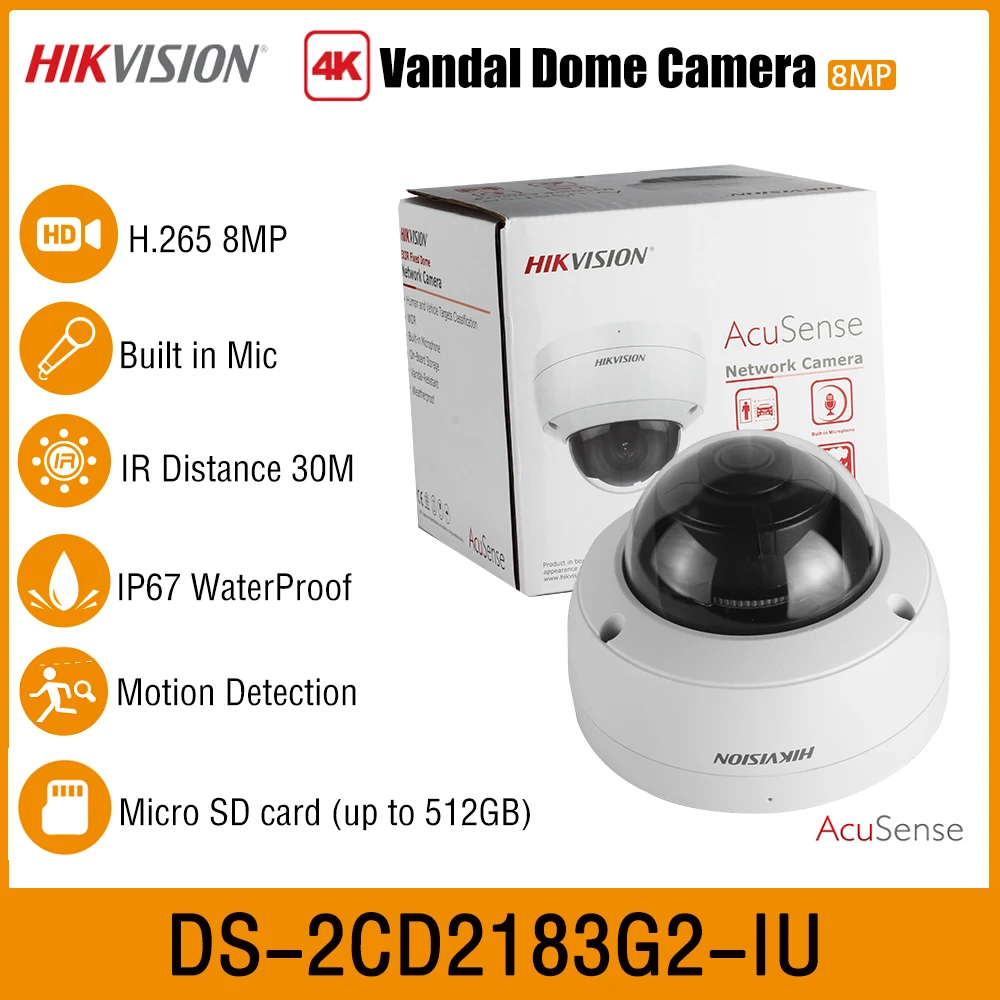Hikvision-DS-2CD2183G2-IU-4K-AcuSense-8MP-IK10-Vandal-IR30m-Dome ...