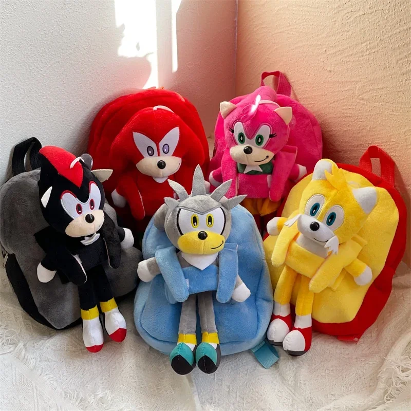 Sonic-Boy-Sonic-Detachable-Plush-Toy-Backpack-Children-s-Backpack ...