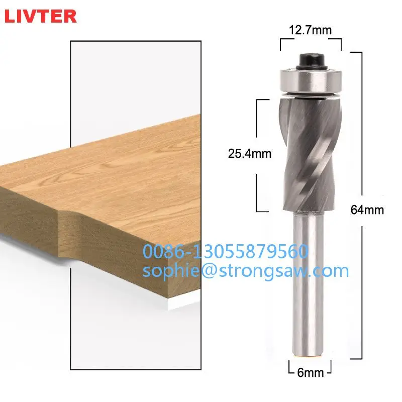 Livter-Bearing-Ultra-Perfomance-Compression-Flush-Trim-Solid-Carbide ...