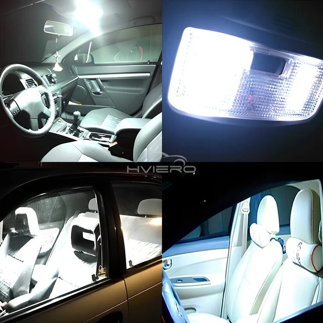 12 V Led 5 Mm 10-Pack C5W Halogen Bulbs – 12V 36mm Long Life Interior ...