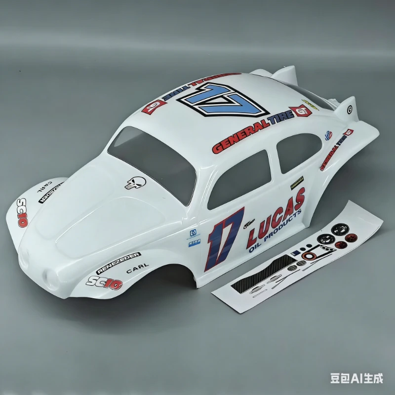 Premium 1/8 Beetle Style PC Off-Road Sand Car Body Shell - Fits 313 ...