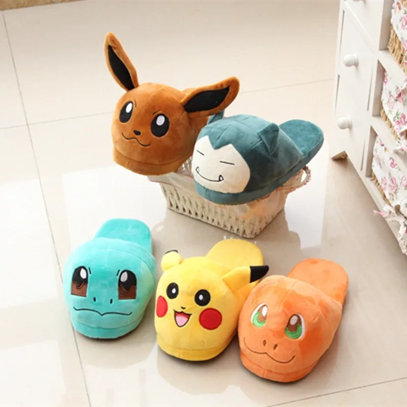 Pokemon-Plush-Cotton-Slippers-Pikachu-Eevee-Leafeon-Glacia-Umbreon ...