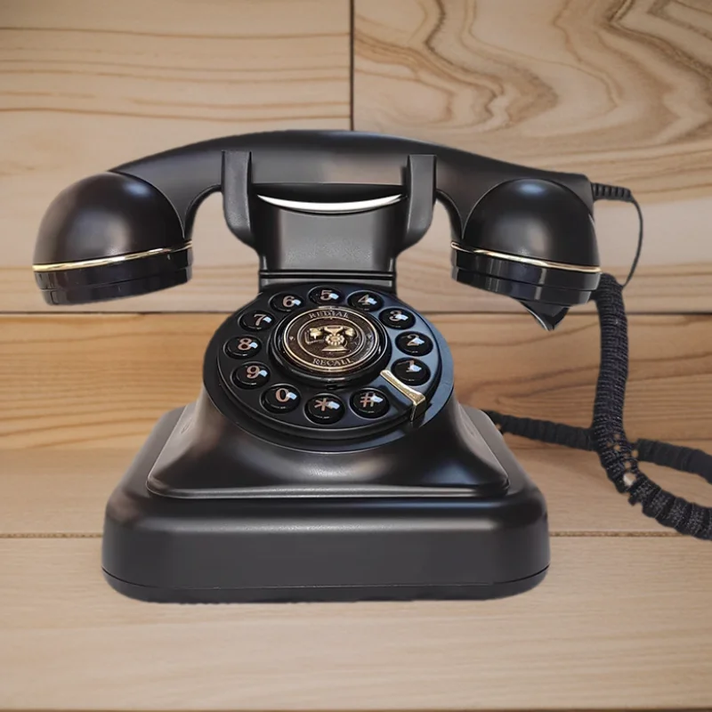 Retro-wired-landline-telephone-vintage-antique-home-office-telephone ...