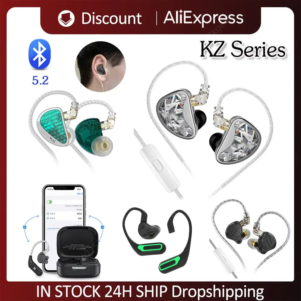 KZ-auriculares-con-cable-AS24-12-unidades-BA-armadura-equilibrada-sintonizable-con-micr-fono ...