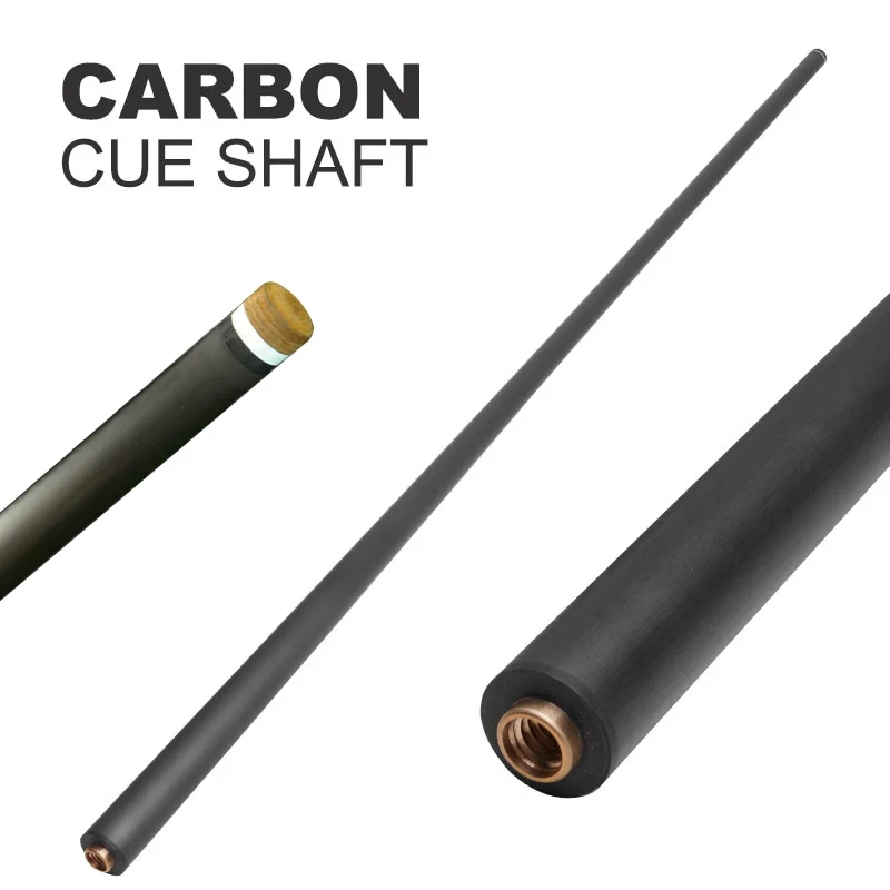Full-Stock-Cue-Shafts-Carbon-Billiard-Shaft-12mm-12-9mm-12-4mm-Tip ...