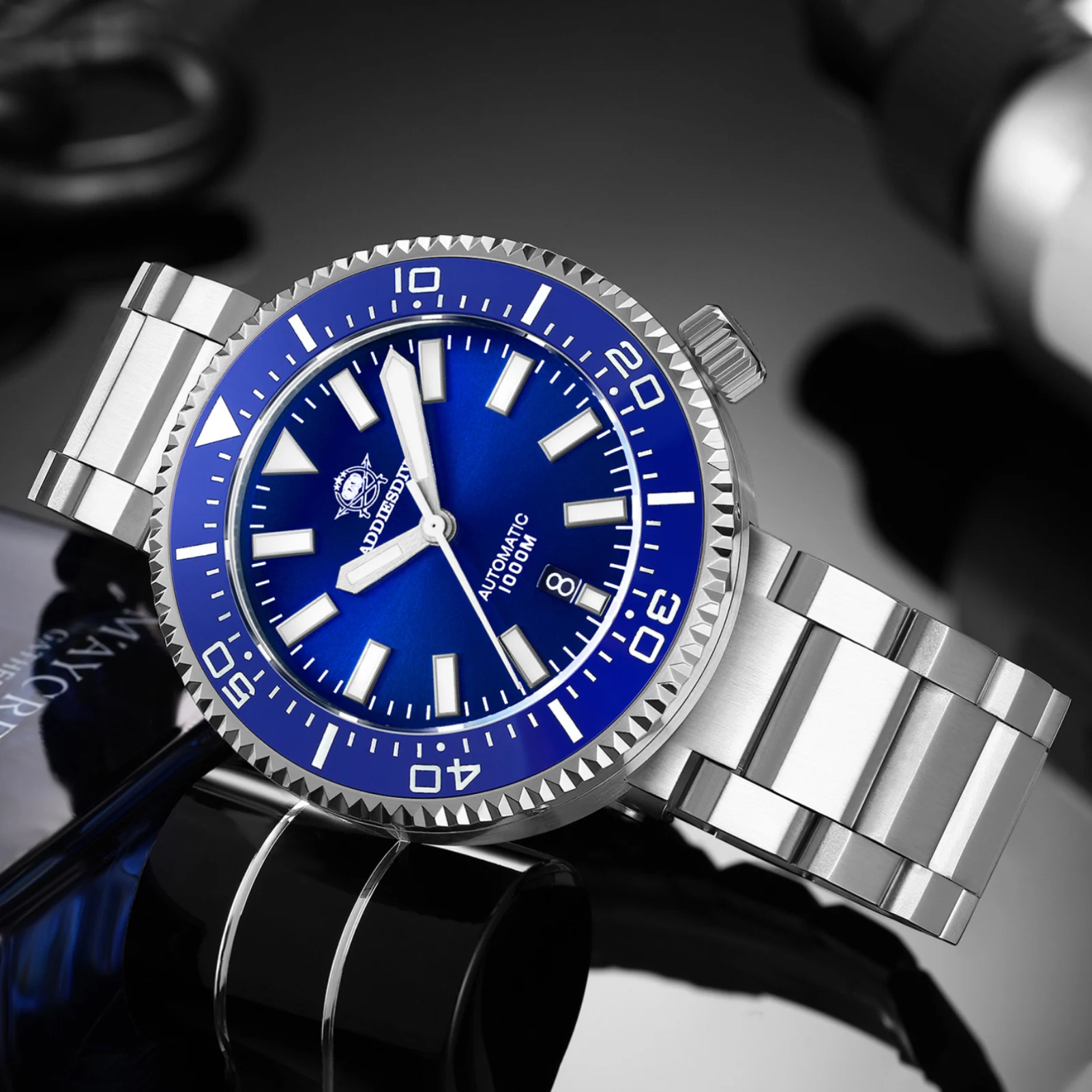 ADDIESDIVE-Luminous-Diving-Watch-Sapphire-Glass-1000m-Waterproof ...