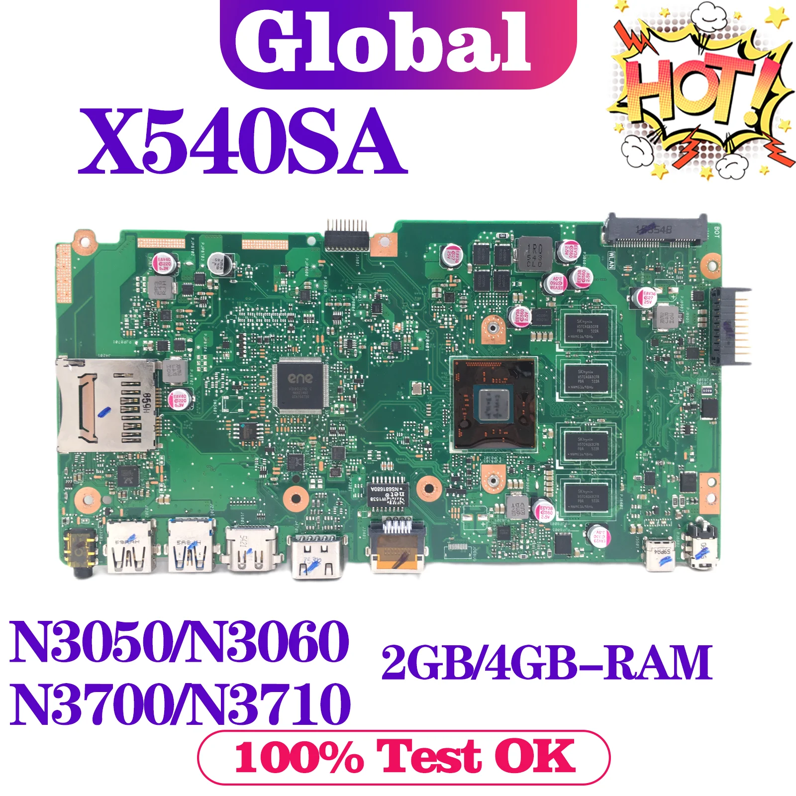 VivoBook-placa base X540SA X540SAA F540SA A540SA R540SA, NB-D540SA ...