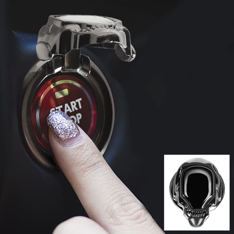 Car Engine Start Stop Button Cover Auto Ignition Switch For Mercedes ...