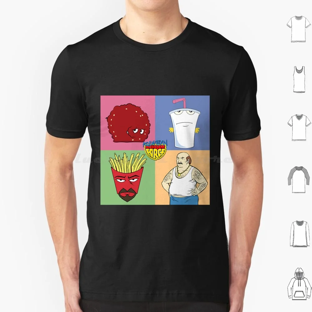 Aqua Teen Hunger Force T Shirt Big Size 100% Cotton Aqua Teen Hunger ...