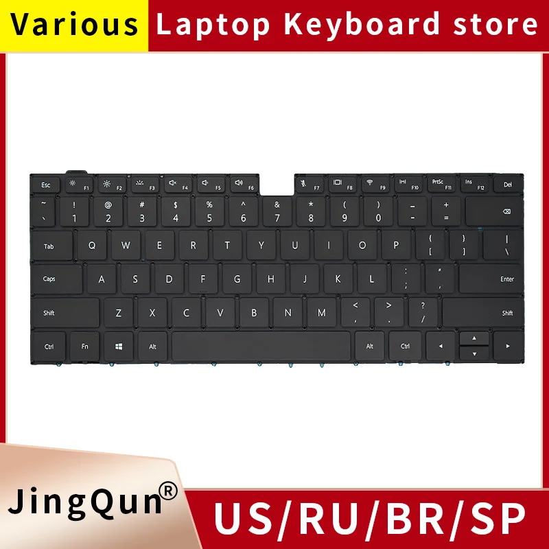 Original US RU Keyboard Backlight For HUAWEI MateBook X Pro MACHR MACH ...