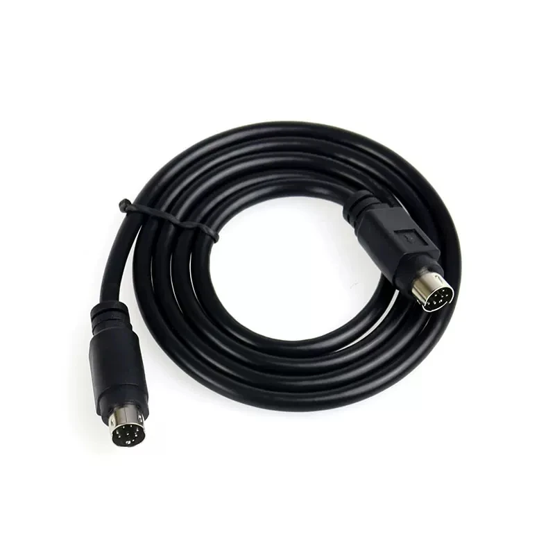 1 Piece MD8 Mini Connector Din 8 pin Male Female Adapter Cable Plug ...