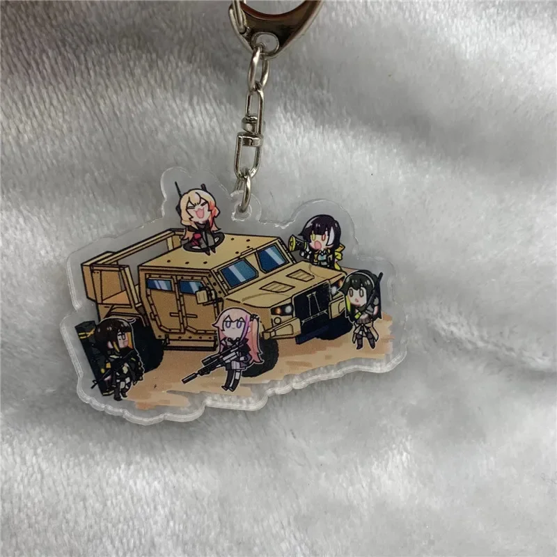 Anime-Keychain-Girls-Frontline-M4-SOPMOD-II-ST-AR-15-Acrylic-Keyring ...