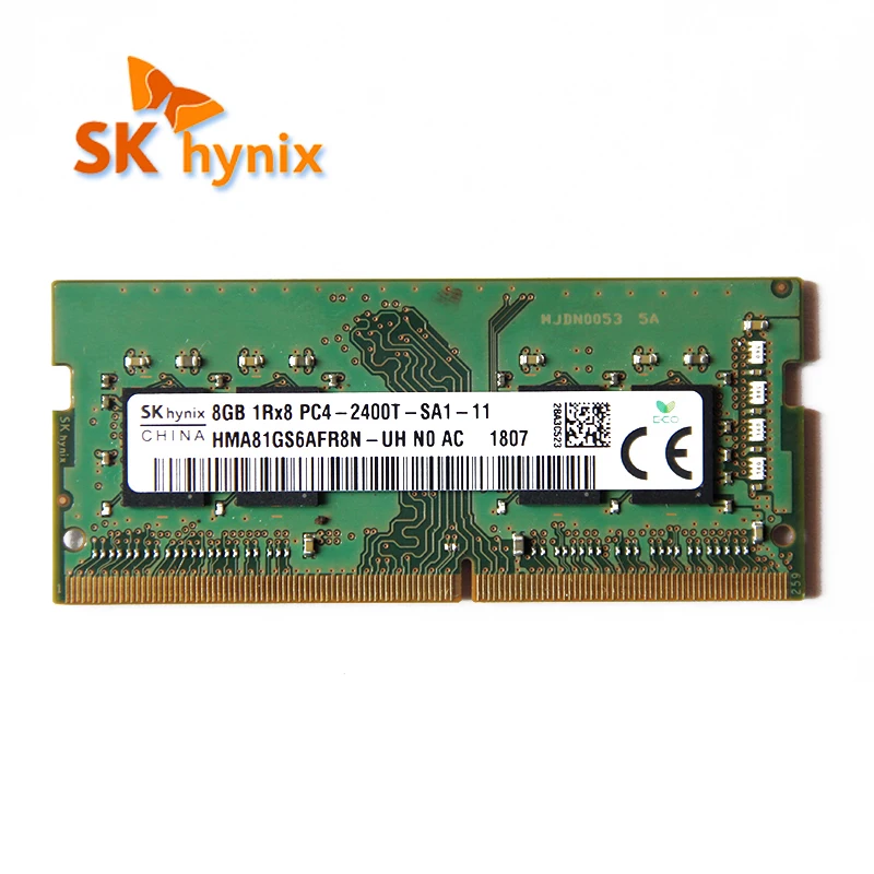 SK hynix DDR4 8GB 2400MHz RAM 1Rx8 PC4 - 2400T 1.2V Laptop memory ...