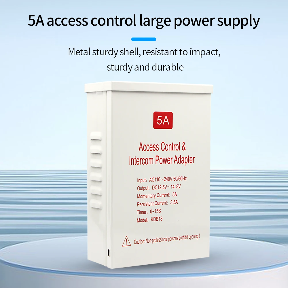 Rainproof Access Control Power Supply Transformer DC 12V-15V 5A Door ...