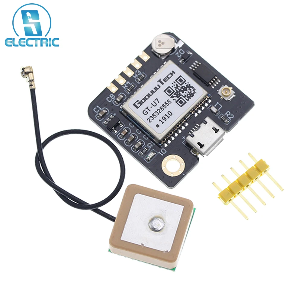GPS Module Navigation Satellite Positioning Compatible NEO 6M C51 ...