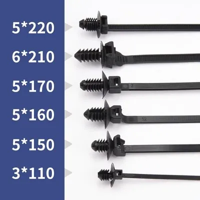 20pcs-M6-M8-M10-Hole-Removable-Threaded-Nylon-Plastic-Vehicle-Motocycle ...