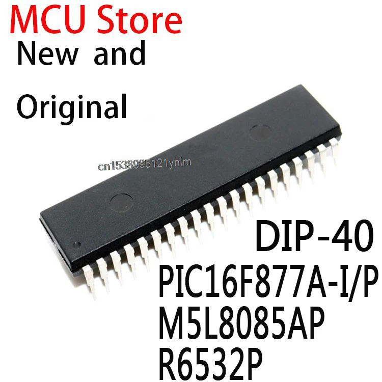 10PCS-DIP40-PIC16F877A-16F877A-DIP-40-8085-M5M8085P-M5L8085-R6532 ...