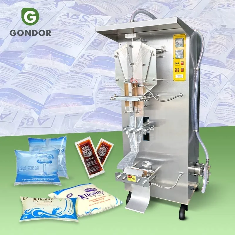 Liquid Packing Pure Water Package Making Sachet Set Packaging Filling ...