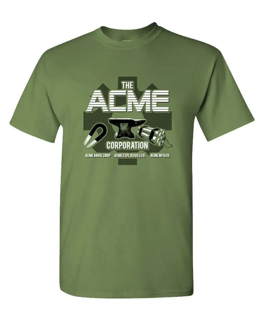 THE ACME CORPORATION - Unisex Cotton T-Shirt Tee Shirt - AliExpress ...