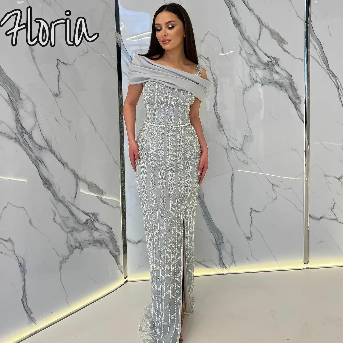 Вечернее платье Floria, пайетки | AliExpress