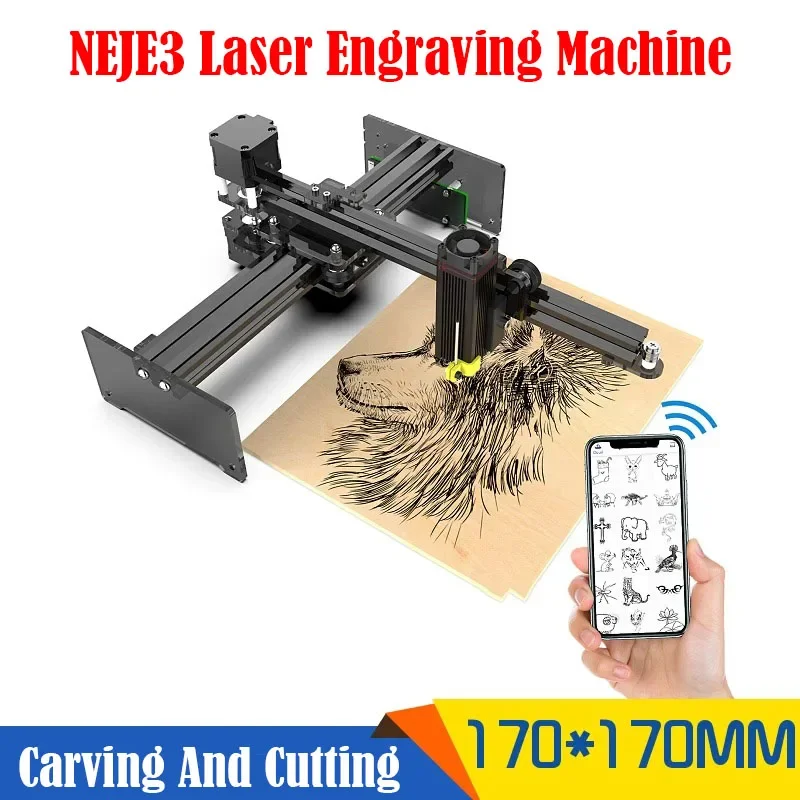 NEJE-Small-Laser-Engraving-Machine-High-Powe-Marking-Machine-Portable ...