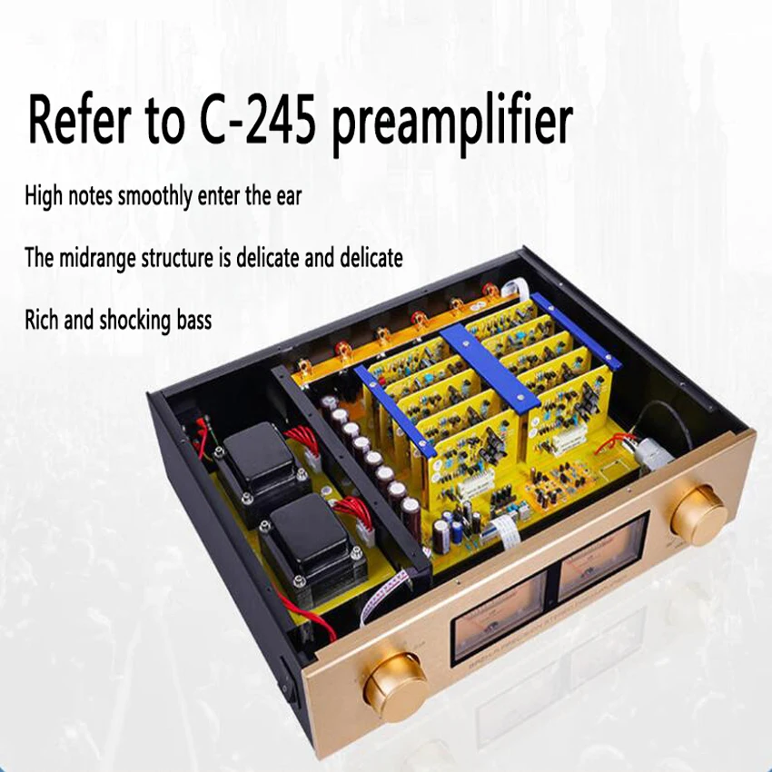 Reference C-245 Circuit Full Balanced remote control Preamplifier 220V ...