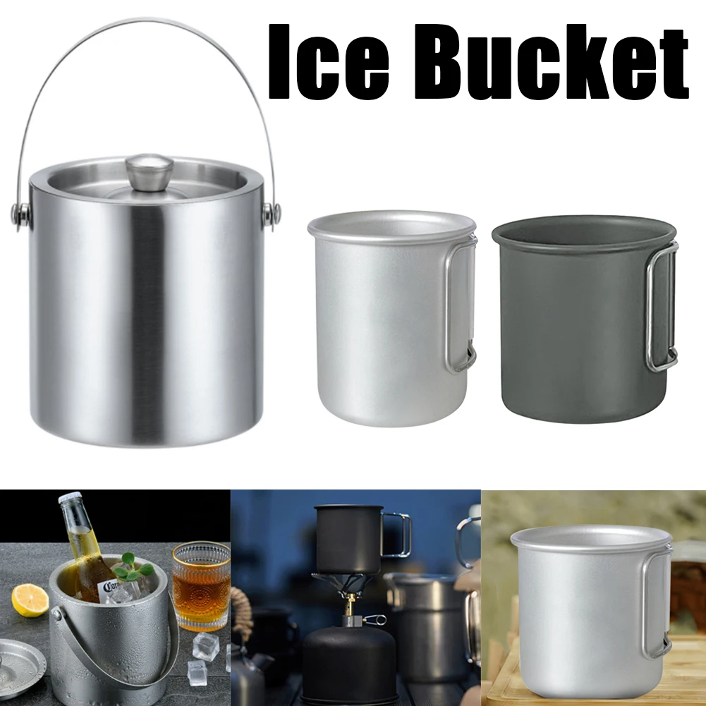 Portable-Bucket-Ice-Cooler-Cabinet-1-6L-Stainless-Steel-Wine-Beer-Ice ...