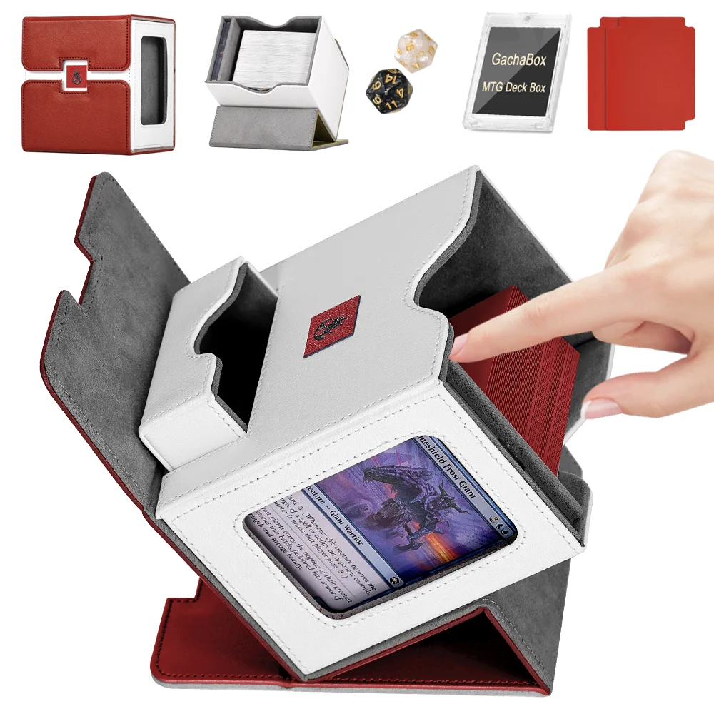 Card-Deck-Storage-Box-TCG-Board-Games-Magic-Commander-Deck-Box-Mtg-Card ...