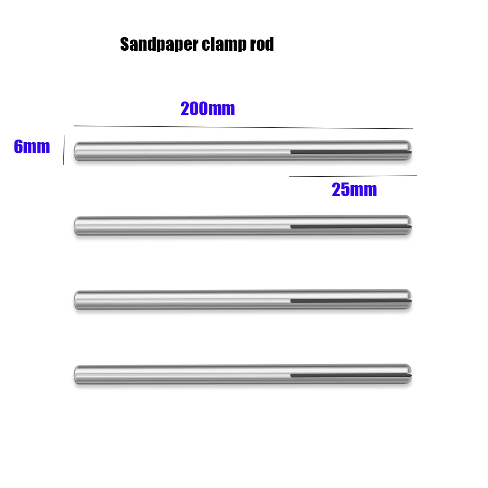 2.35mm-6mm shank diameter electric tool sandpaper clamp rod sanding ...