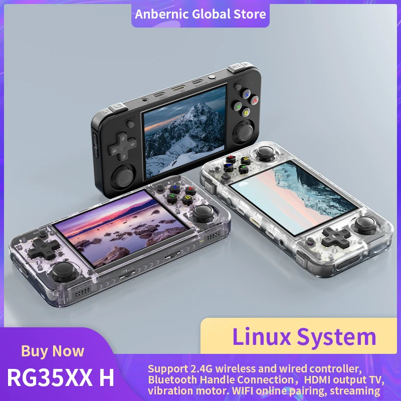 ANBERNIC-consola-port-til-Retro-RG35XX-H-sistema-Linux-m-s-de-5000 ...