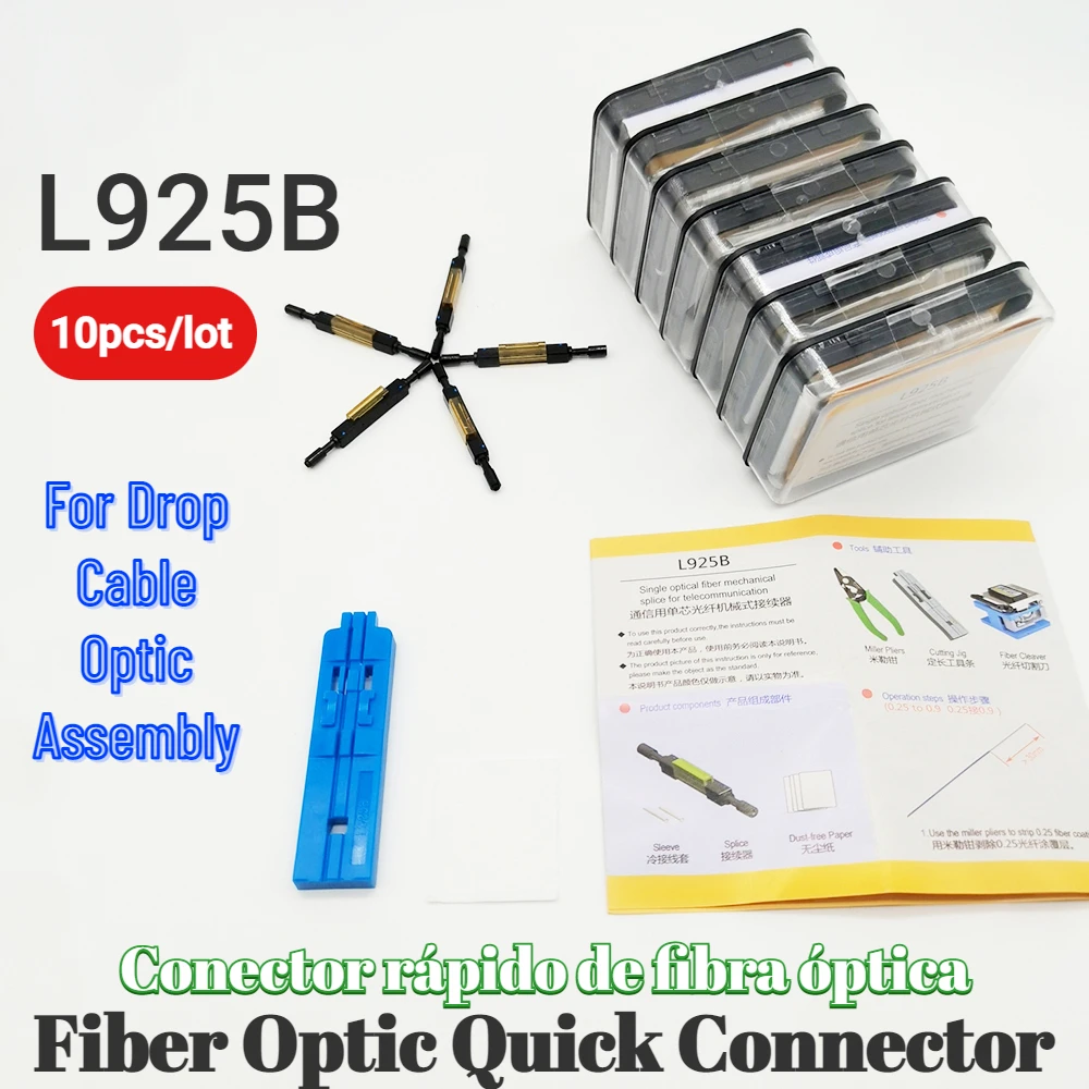 High-precision-L925B-Optical-Fiber-Mechanical-Splice-For-Drop-Cable ...