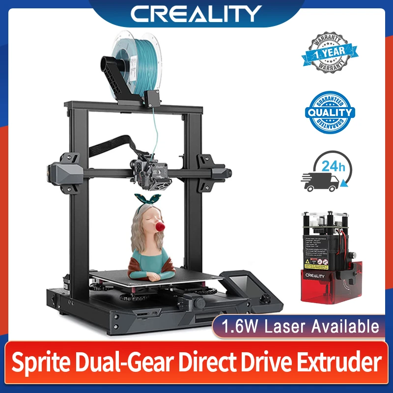 Creality Ender 3 S1 3d Printer Sprite Dual-gear Direct Drive Extruder ...